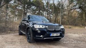 Black BMW X3 2017 in Tallinn, with an engine capacity of 3.00 L and mileage of 230 thousand km for 17390 €, photo 9 on AUTOMOTO.COM.LV