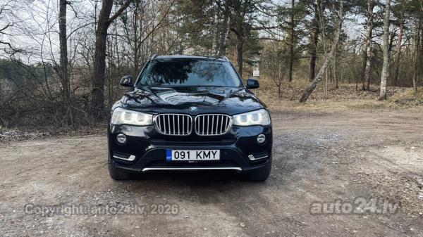 Melns BMW X3 2017 Tallina, ar dzinēja tilpumu 3.00 L un nobraukumu 230 tūkst. km par 17390 €, foto 9 vietnē AUTOMOTO.COM.LV