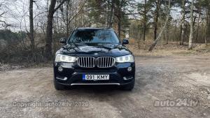 Black BMW X3 2017 in Tallinn, with an engine capacity of 3.00 L and mileage of 230 thousand km for 17390 €, photo 10 on AUTOMOTO.COM.LV