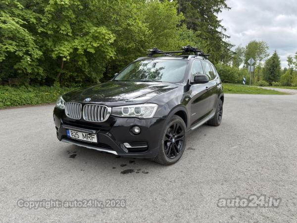 Black BMW X3 2017 in Tallinn, with an engine capacity of 2.00 L and mileage of 215 thousand km for 17500 €, photo 1 on AUTOMOTO.COM.LV