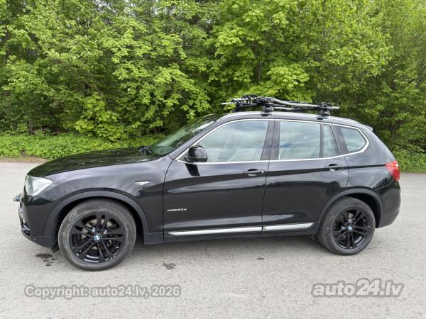 Black BMW X3 2017 in Tallinn, with an engine capacity of 2.00 L and mileage of 215 thousand km for 17500 €, photo 3 on AUTOMOTO.COM.LV