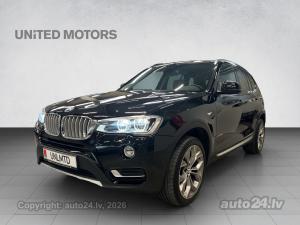 Black BMW X3 2017 in Tallinn, with an engine capacity of 2.00 L and mileage of 131 thousand km for 17900 €, photo  on AUTOMOTO.COM.LV