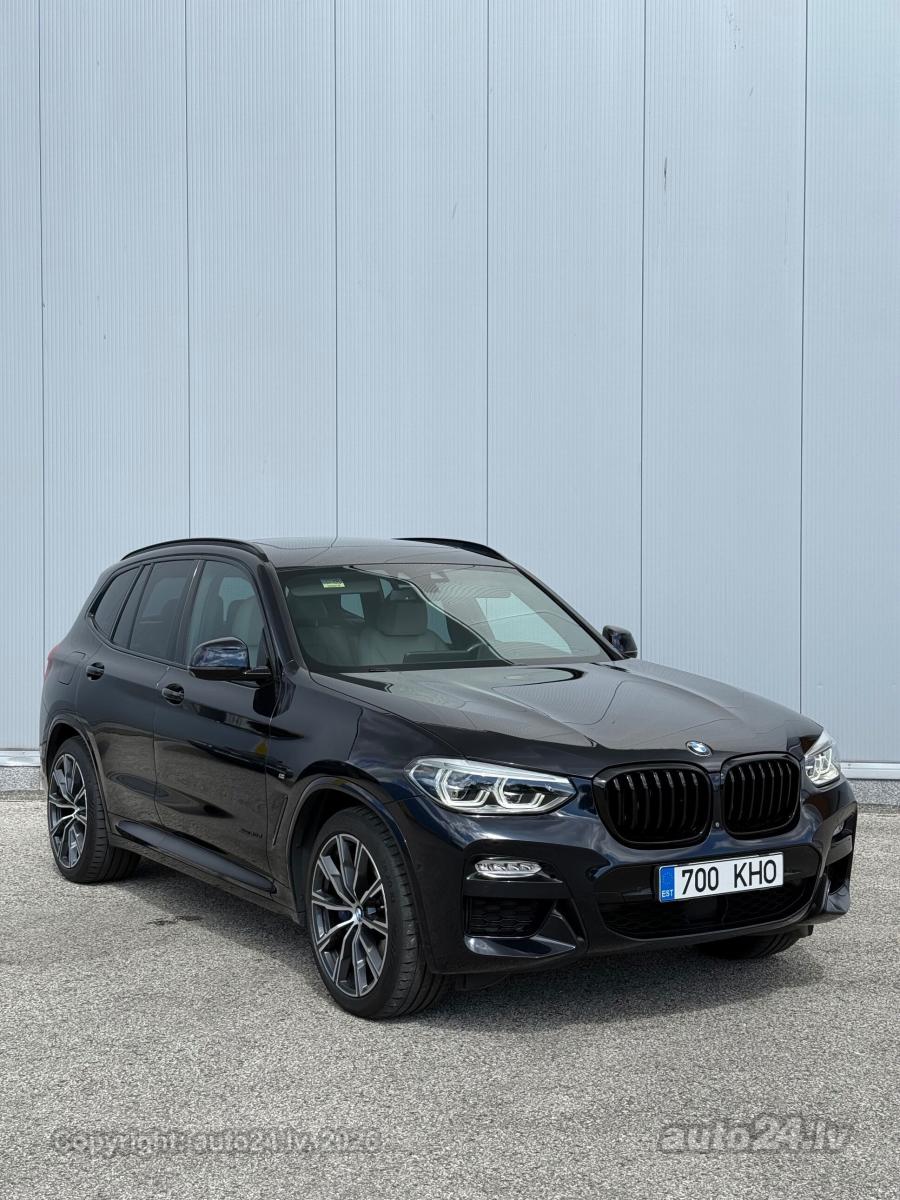 Black BMW X3 2017 in Tallinn, with an engine capacity of 3.00 L and mileage of 186 thousand km for 28299 €, photo 1 on AUTOMOTO.COM.LV