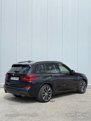 Black BMW X3 2017 in Tallinn, with an engine capacity of 3.00 L and mileage of 186 thousand km for 28299 €, photo 4 on AUTOMOTO.COM.LV