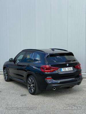 Black BMW X3 2017 in Tallinn, with an engine capacity of 3.00 L and mileage of 186 thousand km for 28299 €, photo 5 on AUTOMOTO.COM.LV
