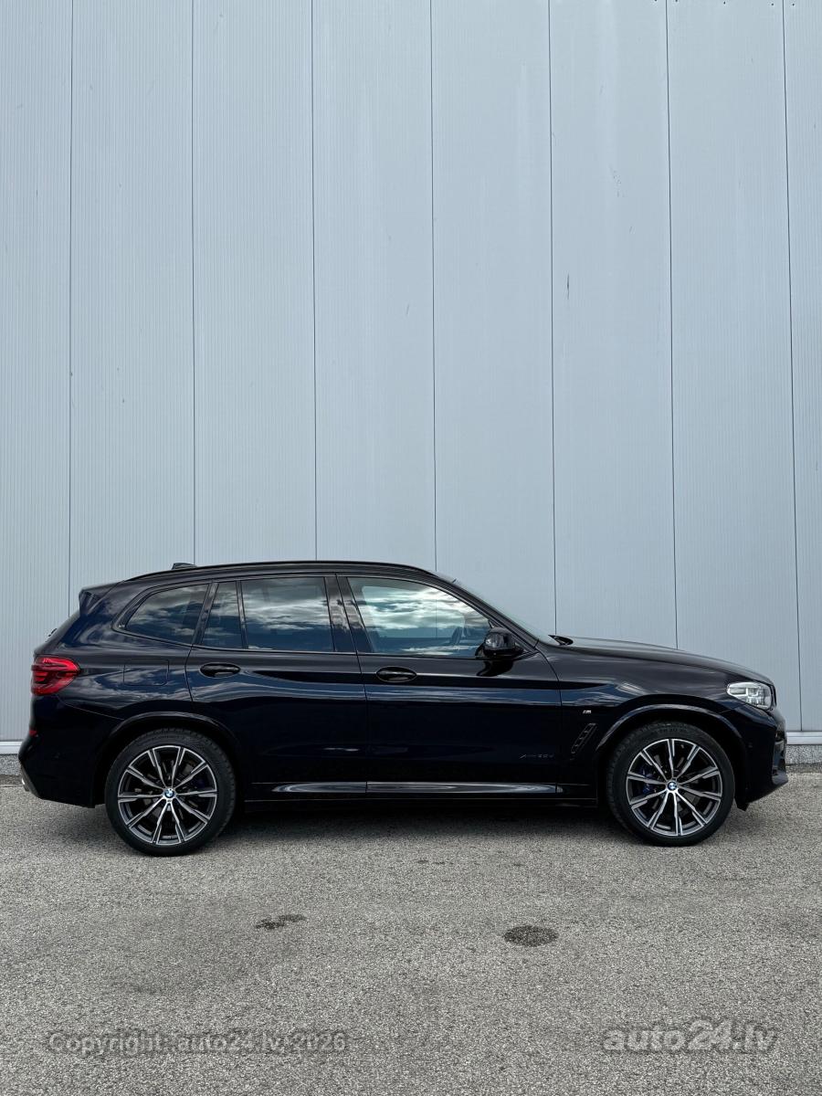 Black BMW X3 2017 in Tallinn, with an engine capacity of 3.00 L and mileage of 186 thousand km for 28299 €, photo 7 on AUTOMOTO.COM.LV