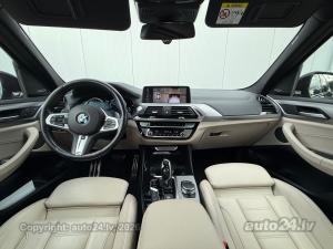 Black BMW X3 2017 in Tallinn, with an engine capacity of 3.00 L and mileage of 186 thousand km for 28299 €, photo 9 on AUTOMOTO.COM.LV