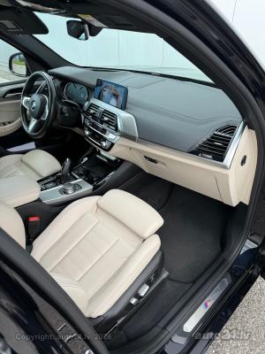 Black BMW X3 2017 in Tallinn, with an engine capacity of 3.00 L and mileage of 186 thousand km for 28299 €, photo 10 on AUTOMOTO.COM.LV