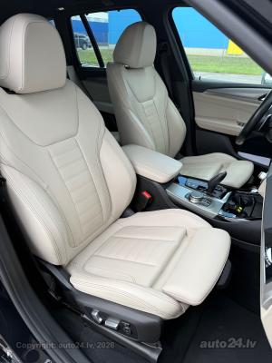 Black BMW X3 2017 in Tallinn, with an engine capacity of 3.00 L and mileage of 186 thousand km for 28299 €, photo 11 on AUTOMOTO.COM.LV