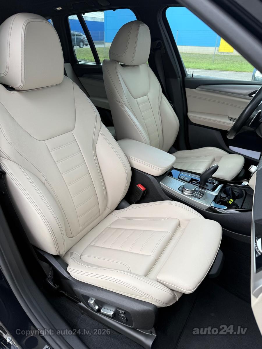 Black BMW X3 2017 in Tallinn, with an engine capacity of 3.00 L and mileage of 186 thousand km for 28299 €, photo 11 on AUTOMOTO.COM.LV
