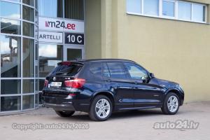 Black BMW X3 2017 in Tallinn, with an engine capacity of 2.00 L and mileage of 167 thousand km for 16490 €, photo 3 on AUTOMOTO.COM.LV