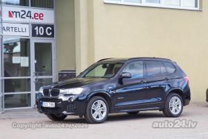 Black BMW X3 2017 in Tallinn, with an engine capacity of 2.00 L and mileage of 167 thousand km for 16490 €, photo 6 on AUTOMOTO.COM.LV