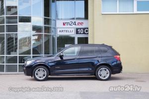 Black BMW X3 2017 in Tallinn, with an engine capacity of 2.00 L and mileage of 167 thousand km for 16490 €, photo 7 on AUTOMOTO.COM.LV