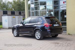 Black BMW X3 2017 in Tallinn, with an engine capacity of 2.00 L and mileage of 167 thousand km for 16490 €, photo 8 on AUTOMOTO.COM.LV