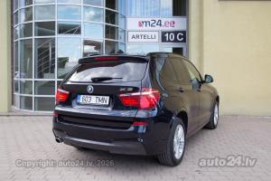 Black BMW X3 2017 in Tallinn, with an engine capacity of 2.00 L and mileage of 167 thousand km for 16490 €, photo 9 on AUTOMOTO.COM.LV