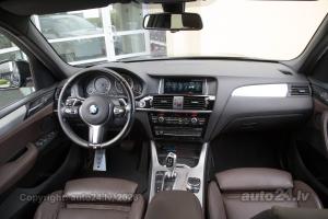 Black BMW X3 2017 in Tallinn, with an engine capacity of 2.00 L and mileage of 167 thousand km for 16490 €, photo 10 on AUTOMOTO.COM.LV