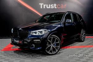 Black BMW X3 2018 in Parnu, with an engine capacity of 3.00 L and mileage of 156 thousand km for 28990 €, photo  on AUTOMOTO.COM.LV