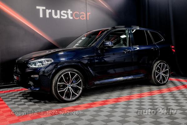 Black BMW X3 2018 in Parnu, with an engine capacity of 3.00 L and mileage of 156 thousand km for 28990 €, photo 3 on AUTOMOTO.COM.LV