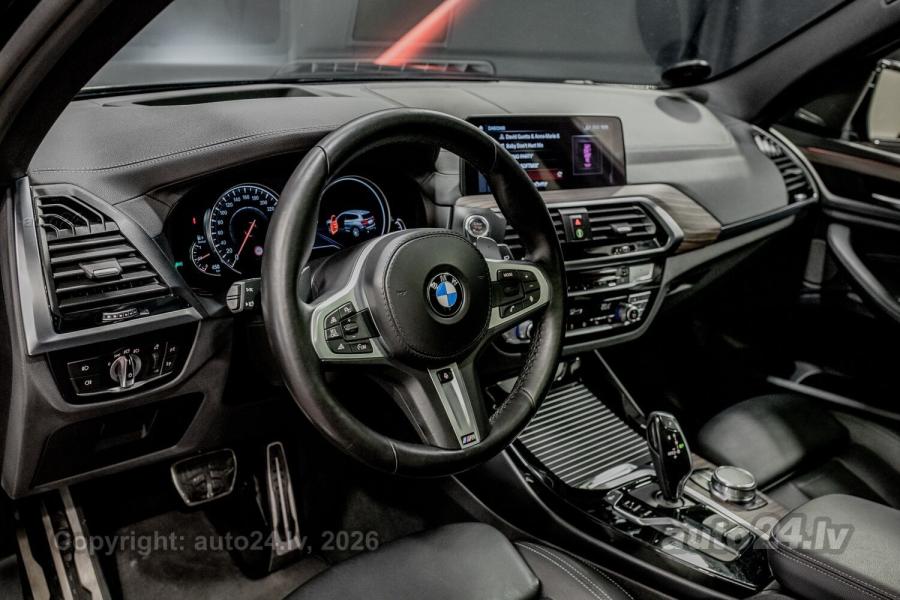 Черный БМВ Х3 2018 в Пярну, объемом двигателя 3.00 л и пробегом 156 тыс. км за 28990 €, фото 14 на AUTOMOTO.COM.LV