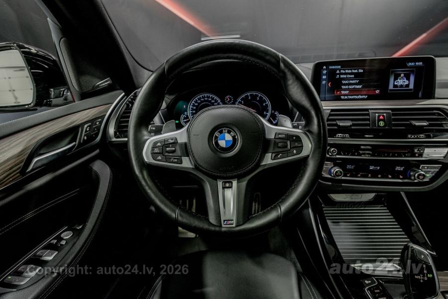 Черный БМВ Х3 2018 в Пярну, объемом двигателя 3.00 л и пробегом 156 тыс. км за 28990 €, фото 20 на AUTOMOTO.COM.LV