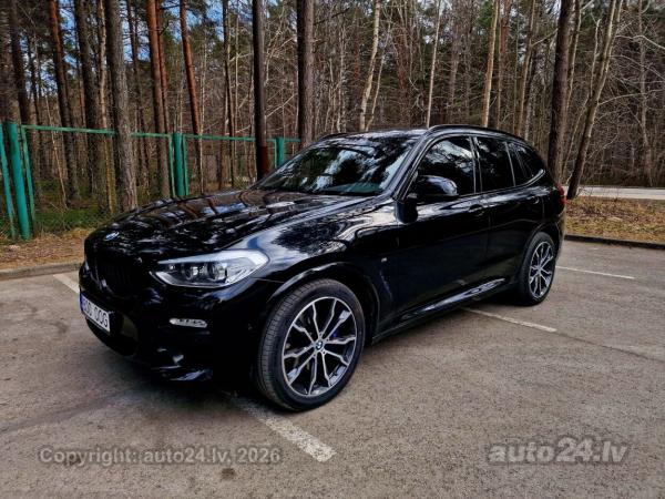 Melns BMW X3 2019 Tallina, ar dzinēja tilpumu 3.00 L un nobraukumu 133 tūkst. km par 30800 €, foto  vietnē AUTOMOTO.COM.LV