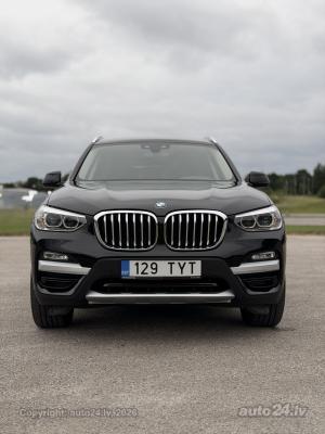 Melns BMW X3 2019 Tallina, ar dzinēja tilpumu 2.00 L un nobraukumu 112 tūkst. km par 29499 €, foto  vietnē AUTOMOTO.COM.LV