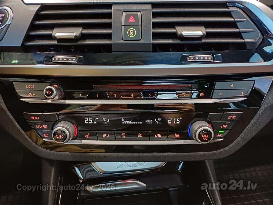 Melns BMW X3 2019 Tallina, ar dzinēja tilpumu 2.00 L un nobraukumu 104 tūkst. km par 26900 €, foto 17 vietnē AUTOMOTO.COM.LV