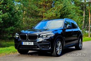 Black BMW X3 2019 in Tallinn, with an engine capacity of 2.00 L and mileage of 72 thousand km for 27990 €, photo  on AUTOMOTO.COM.LV