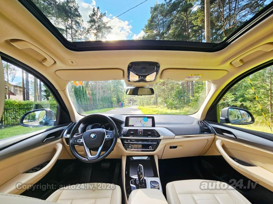 Черный БМВ Х3 2019 в Таллин, объемом двигателя 2.00 л и пробегом 72 тыс. км за 27990 €, фото 10 на AUTOMOTO.COM.LV