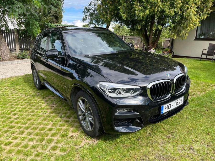 Melns BMW X3 2020 Rīga, ar dzinēja tilpumu 2.00 L un nobraukumu 100 tūkst. km par 34500 €, foto 3 vietnē AUTOMOTO.COM.LV
