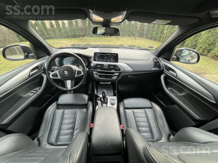 Melns BMW X3 2020 Rīga, ar dzinēja tilpumu 2.00 L un nobraukumu 100 tūkst. km par 34500 €, foto 7 vietnē AUTOMOTO.COM.LV
