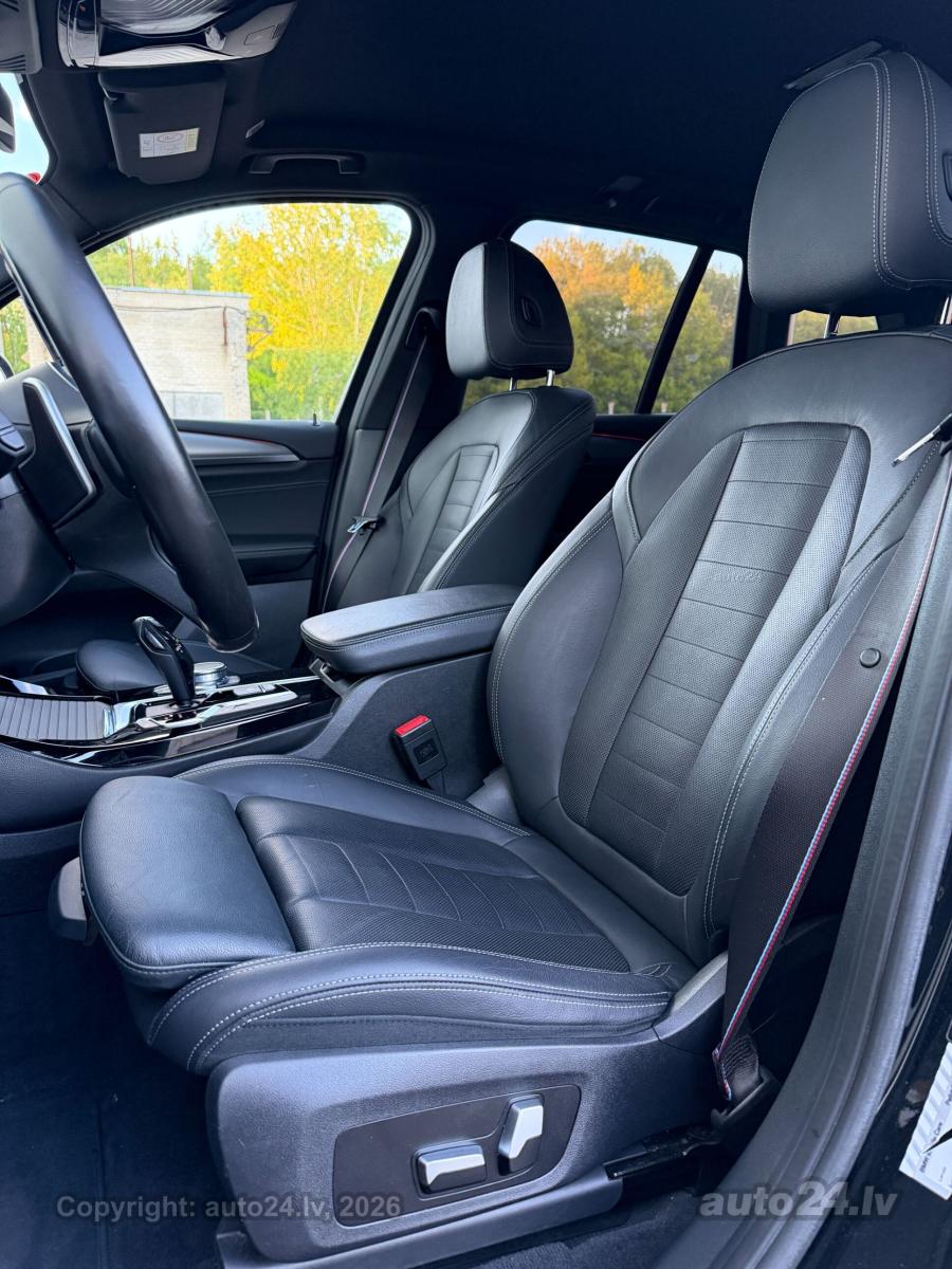 Melns BMW X3 2021 Tallina, ar dzinēja tilpumu 2.00 L un nobraukumu 98 tūkst. km par 35490 €, foto 10 vietnē AUTOMOTO.COM.LV