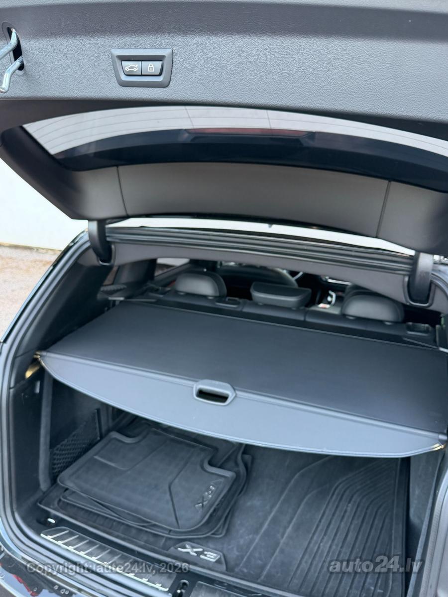 Melns BMW X3 2021 Tallina, ar dzinēja tilpumu 2.00 L un nobraukumu 98 tūkst. km par 35490 €, foto 18 vietnē AUTOMOTO.COM.LV