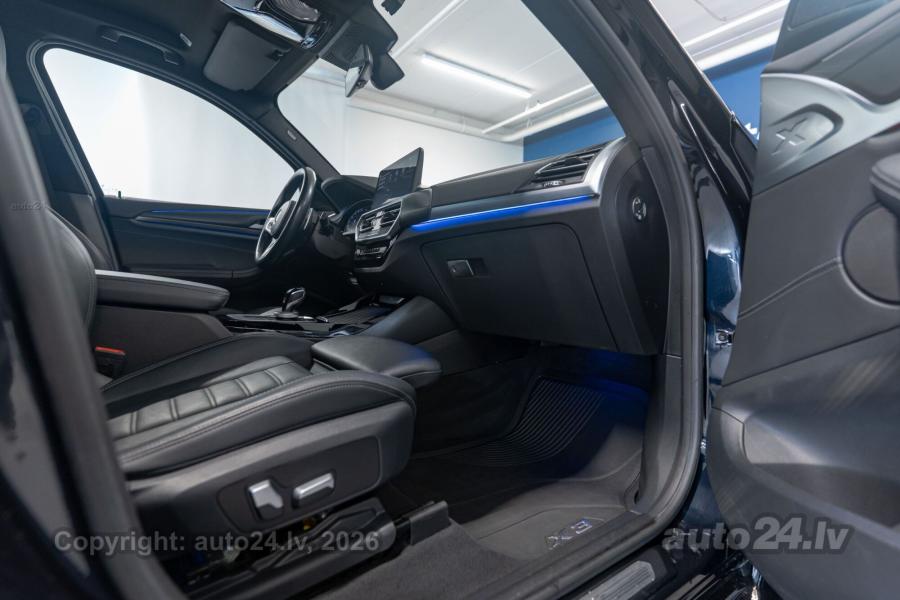 Melns BMW X3 2021 Tallina, ar dzinēja tilpumu 2.00 L un nobraukumu 65 tūkst. km par 42900 €, foto 14 vietnē AUTOMOTO.COM.LV