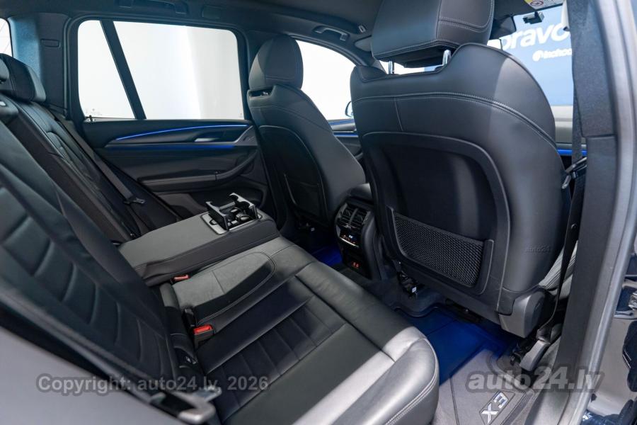 Melns BMW X3 2021 Tallina, ar dzinēja tilpumu 2.00 L un nobraukumu 65 tūkst. km par 42900 €, foto 15 vietnē AUTOMOTO.COM.LV