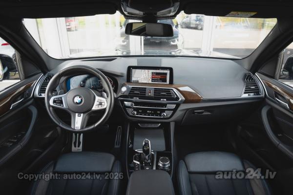 Melns BMW X3 2021 Tartu, ar dzinēja tilpumu 2.00 L un nobraukumu 107 tūkst. km par 34900 €, foto 9 vietnē AUTOMOTO.COM.LV