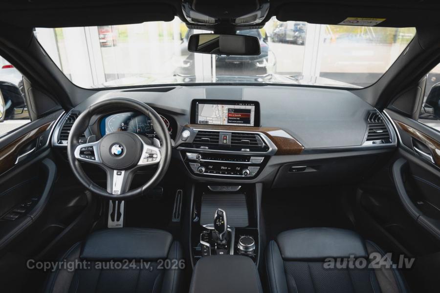 Melns BMW X3 2021 Tartu, ar dzinēja tilpumu 2.00 L un nobraukumu 107 tūkst. km par 34900 €, foto 10 vietnē AUTOMOTO.COM.LV
