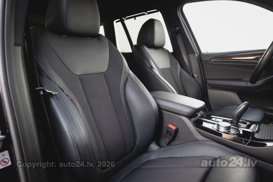 Melns BMW X3 2021 Tartu, ar dzinēja tilpumu 2.00 L un nobraukumu 107 tūkst. km par 34900 €, foto 16 vietnē AUTOMOTO.COM.LV