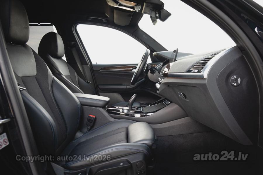 Melns BMW X3 2021 Tartu, ar dzinēja tilpumu 2.00 L un nobraukumu 107 tūkst. km par 34900 €, foto 17 vietnē AUTOMOTO.COM.LV