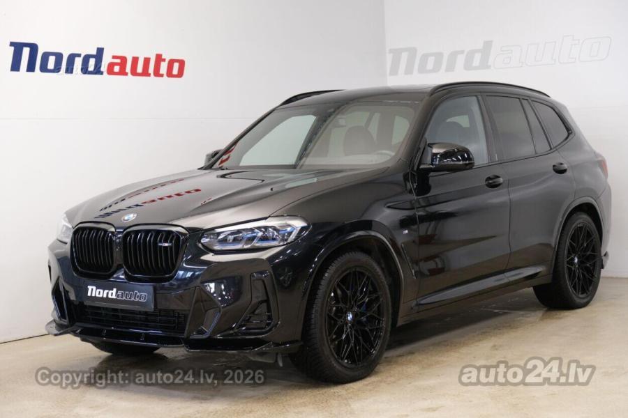 Black BMW X3 2022 in Tallinn, with an engine capacity of 3.00 L and mileage of 62 thousand km for 49900 €, photo 1 on AUTOMOTO.COM.LV