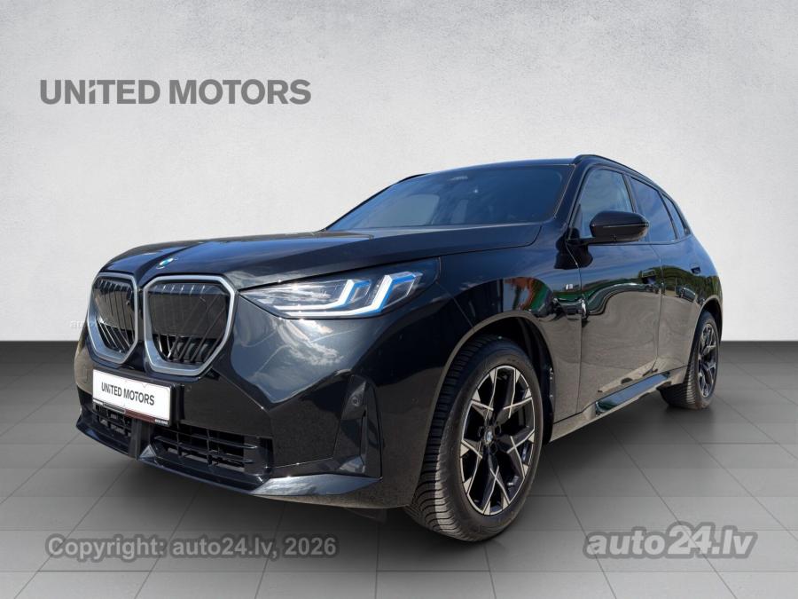 Melns BMW X3 2024 Jehvi, ar dzinēja tilpumu 2.00 L un nobraukumu 16 tūkst. km par 57900 €, foto 1 vietnē AUTOMOTO.COM.LV