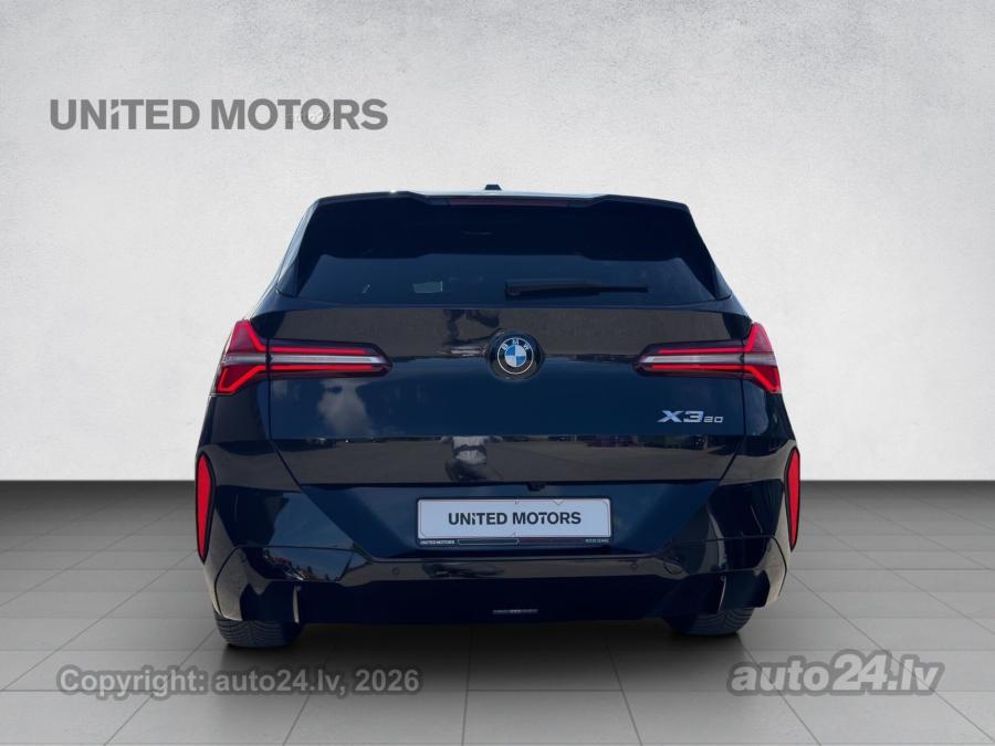 Melns BMW X3 2024 Jehvi, ar dzinēja tilpumu 2.00 L un nobraukumu 16 tūkst. km par 57900 €, foto 5 vietnē AUTOMOTO.COM.LV