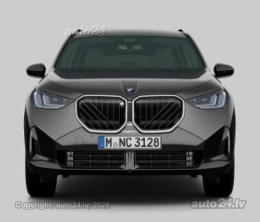 Black BMW X3 2025 in Tallinn, with an engine capacity of 2.00 L and mileage of 22 thousand km for 57900 €, photo 4 on AUTOMOTO.COM.LV