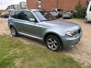 Blue BMW X3 2003 in Vilnius, with an engine capacity of 3.00 L and mileage of 262 thousand km for 2900 €, photo 5 on AUTOMOTO.COM.LV