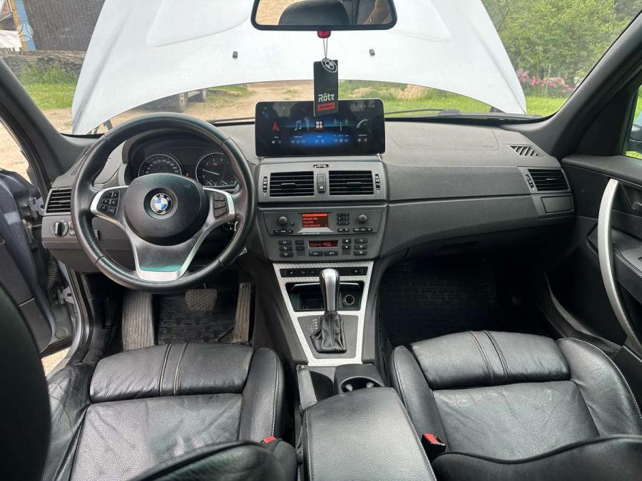 Blue BMW X3 2003 in Vilnius, with an engine capacity of 3.00 L and mileage of 262 thousand km for 2900 €, photo 9 on AUTOMOTO.COM.LV