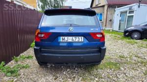 Blue BMW X3 2004 in Riga, with an engine capacity of 3.00 L and mileage of 397 thousand km for 1500 €, photo 4 on AUTOMOTO.COM.LV