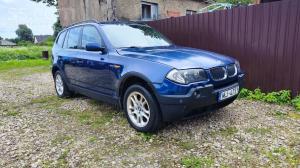 Blue BMW X3 2004 in Riga, with an engine capacity of 3.00 L and mileage of 397 thousand km for 1500 €, photo 7 on AUTOMOTO.COM.LV