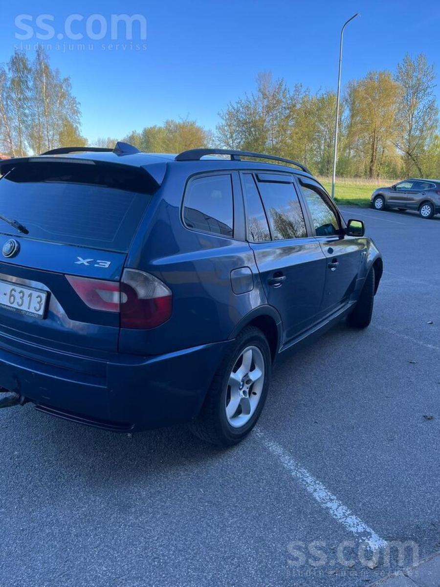 Zils BMW X3 2004 Rīga, ar dzinēja tilpumu 3.00 L un nobraukumu 291 tūkst. km par 3500 €, foto 4 vietnē AUTOMOTO.COM.LV