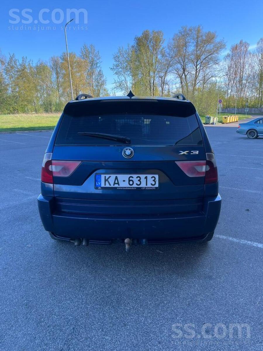 Zils BMW X3 2004 Rīga, ar dzinēja tilpumu 3.00 L un nobraukumu 291 tūkst. km par 3500 €, foto 5 vietnē AUTOMOTO.COM.LV