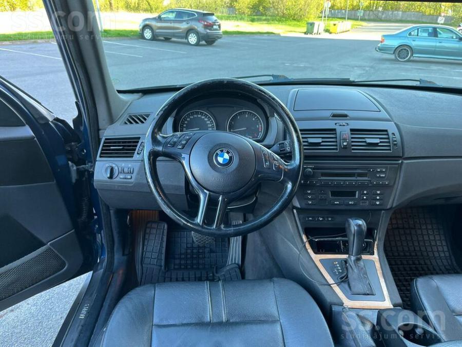 Zils BMW X3 2004 Rīga, ar dzinēja tilpumu 3.00 L un nobraukumu 291 tūkst. km par 3500 €, foto 19 vietnē AUTOMOTO.COM.LV
